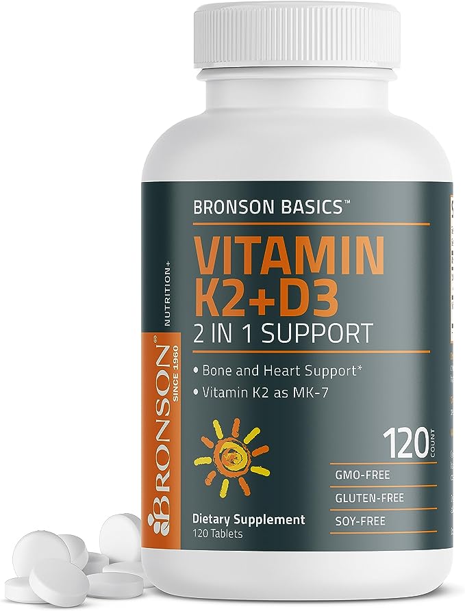 Ks0 Ultra Vitamina D3 + K2: Suplemento Para Huesos Fuertes Y Salud ...